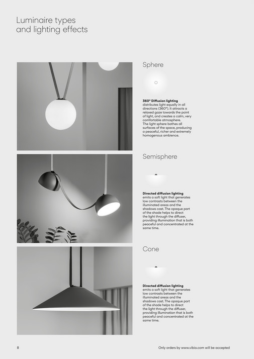Vibia Lighting - Technical_Catalogue_Plusminus_EN - Page 8-9