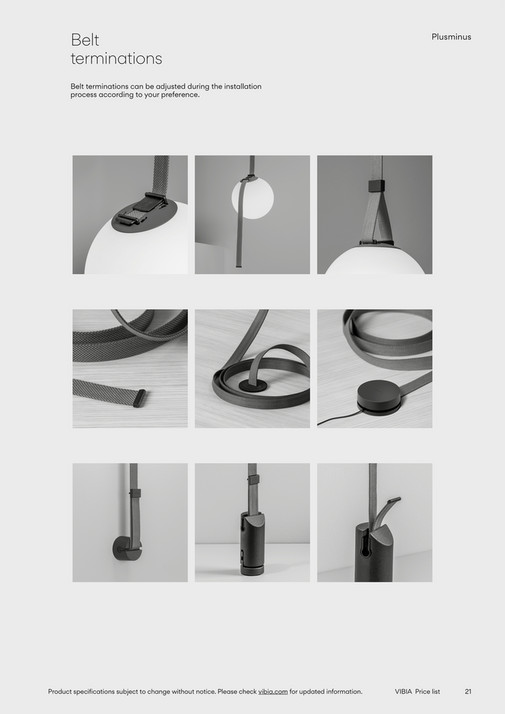 Vibia Lighting - Technical_Catalogue_Plusminus_EN - Page 20-21