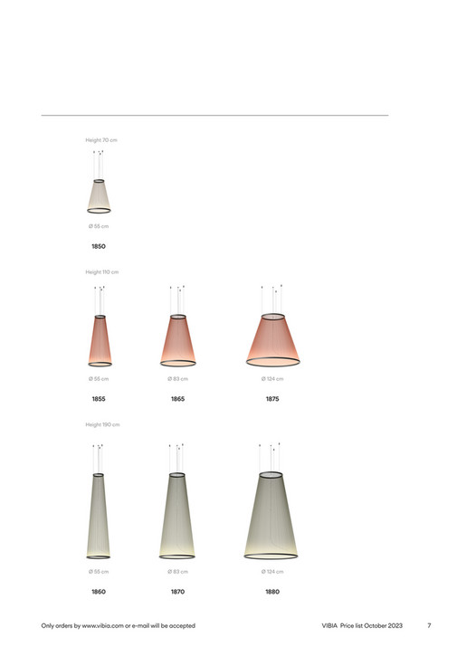 Vibia Lighting - Vibia | Technical Catalogue 2023 - Array_Flamingo Mini EN - Page 6-7