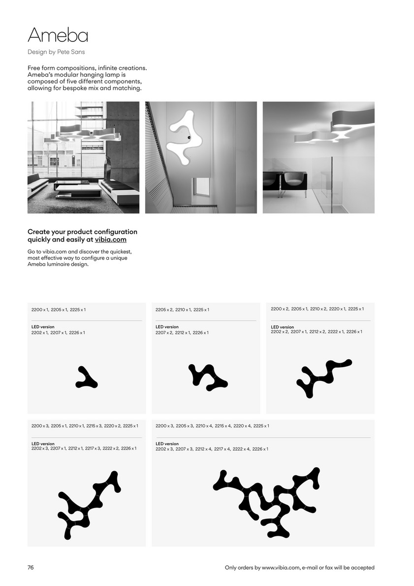 Vibia Lighting Ameba | Shelly Lighting